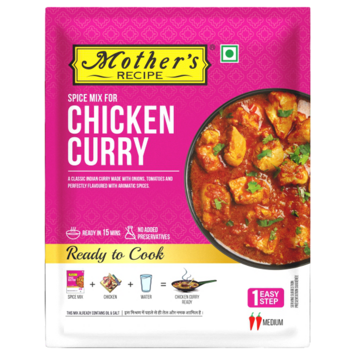 Buy Mother's Recipe Ready to Cook spice mix, 1 step cooking, gravy mix ...