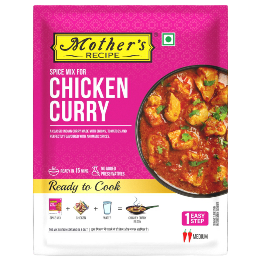 Buy Mother's Recipe Ready to Cook spice mix, 1 step cooking, gravy mix ...