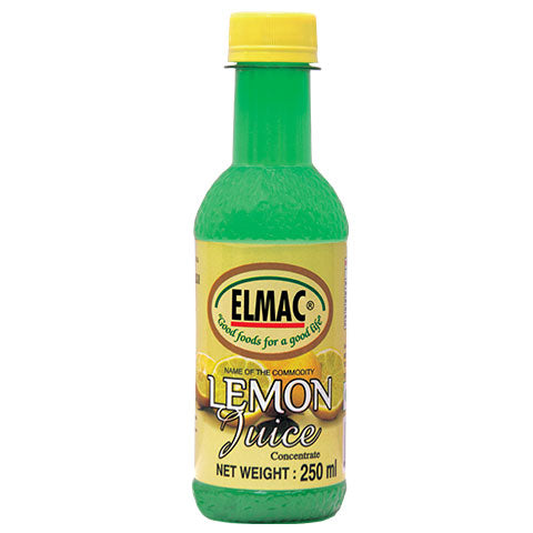 Elmac-Lemon-Juice 250ml – Mothers Recipe