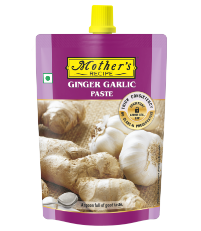 Ginger Garlic Paste 200 gm – Mothers Recipe