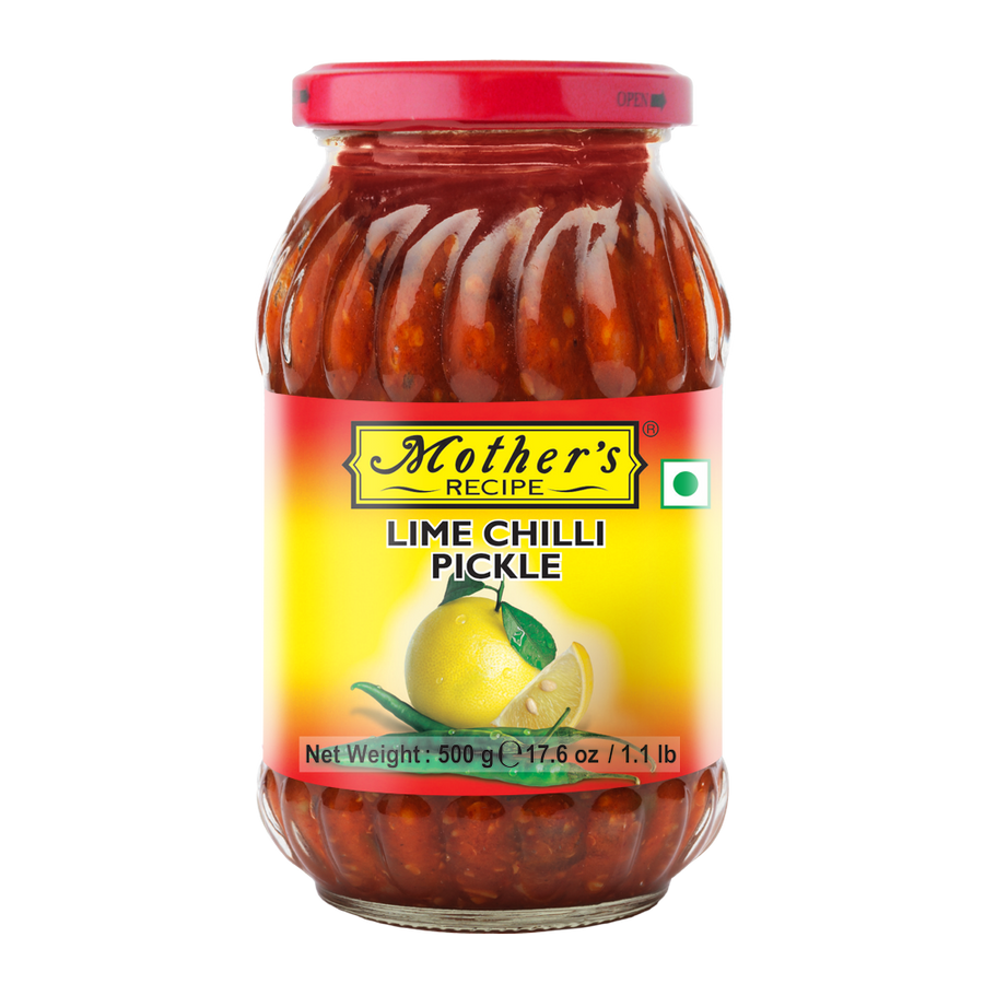 LIME CHILLI PICKLE , 500 GM